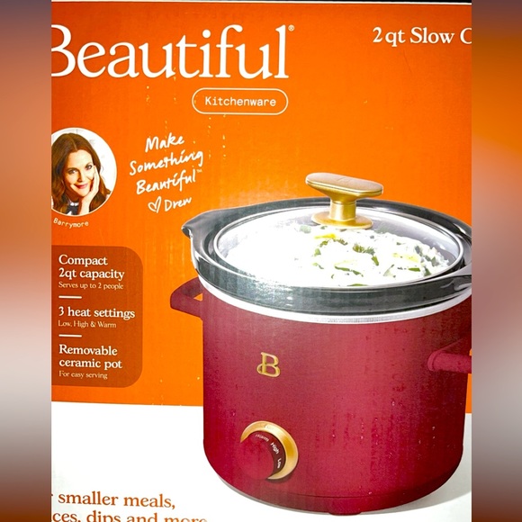 Kitchen | Drew Barrymore 2qt Slow Cooker | Poshmark